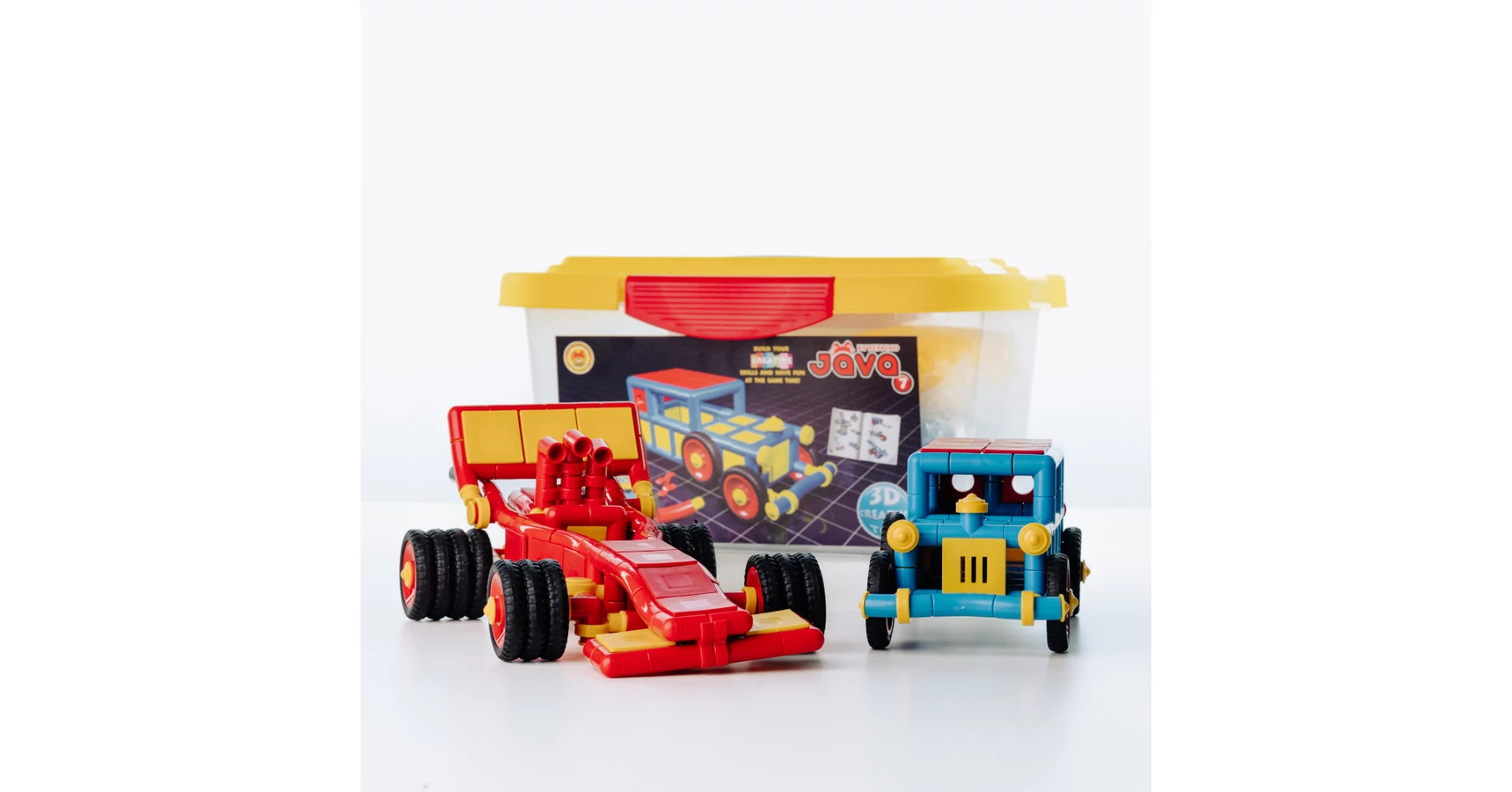 Jáva 7 építőjáték (F1 és oldtimer autó)